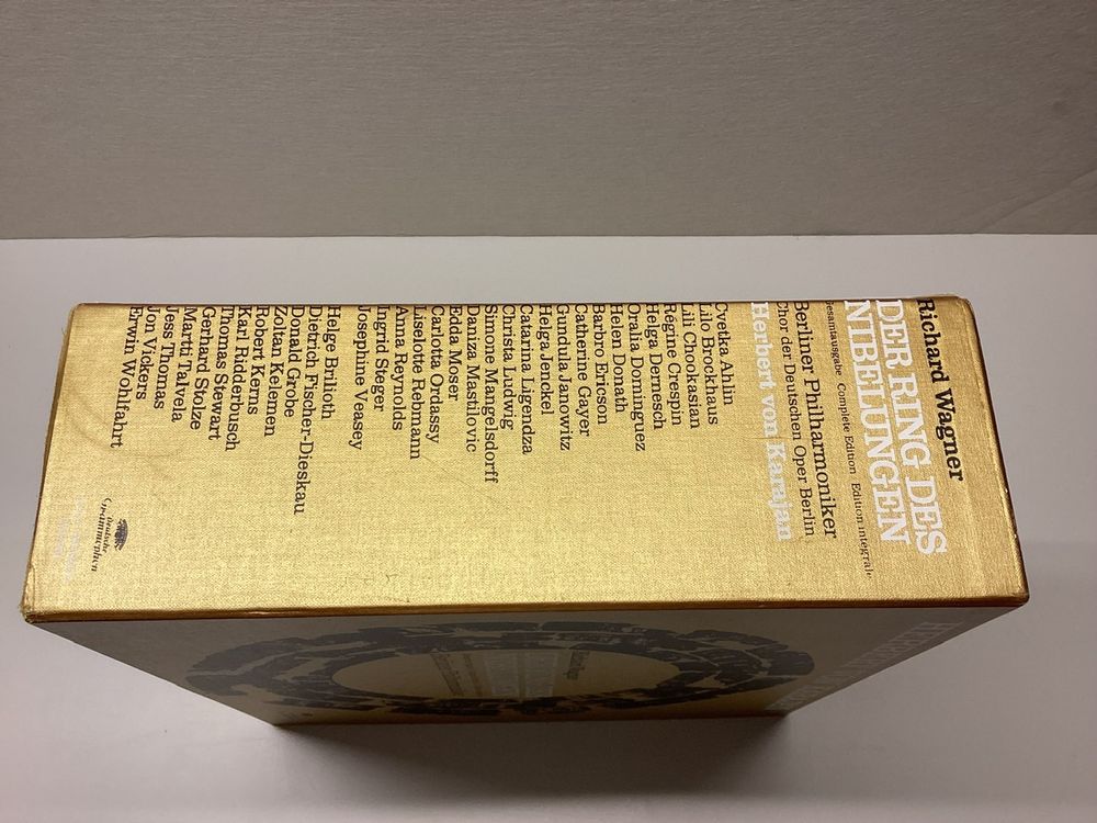 Karajan Ring der Nibelungen Wagner Vinyl Deutsche Grammophon (Gebraucht) in Lichtensteig für CHF ...