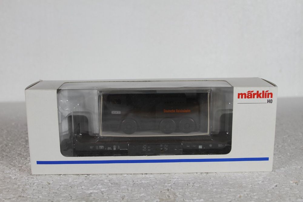 Märklin 4866 DR Schwerlast-Flachwagen mit Kaelble LKW (Gebraucht) in ...