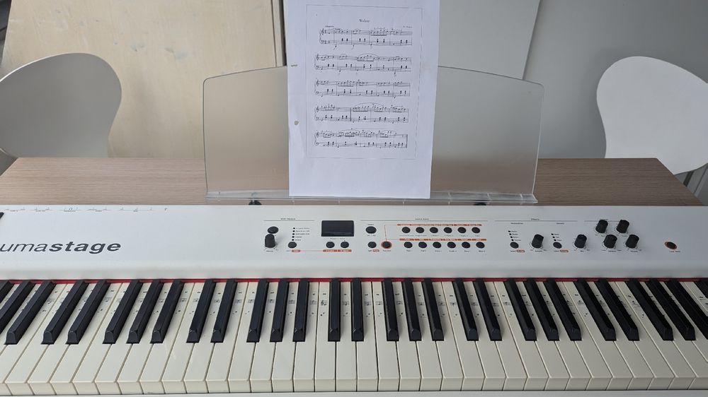 Studiologic Numastage 88 Stagepiano Keyboard weiss Fatar Key (Gebraucht ...