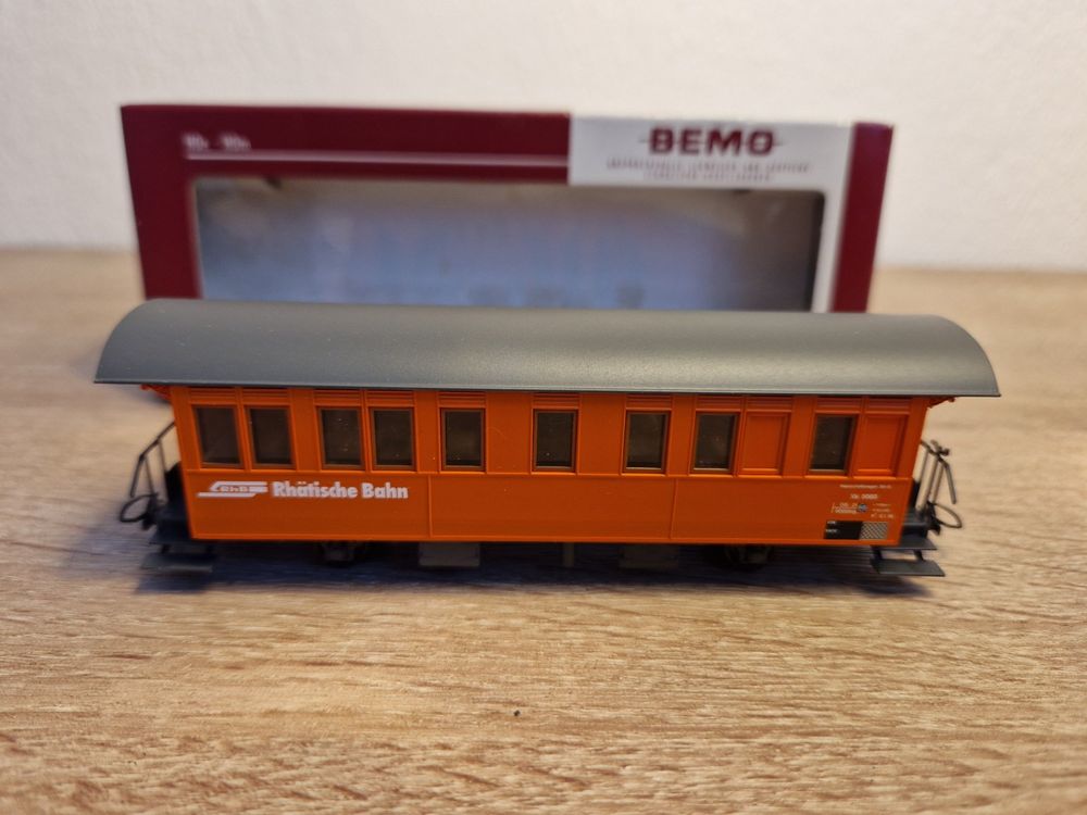 Bemo 3230 190 Mannschaftswagen RhB H0m OVP NEU (Neu und originalverpackt) in St-Aubin-Sauges für ...
