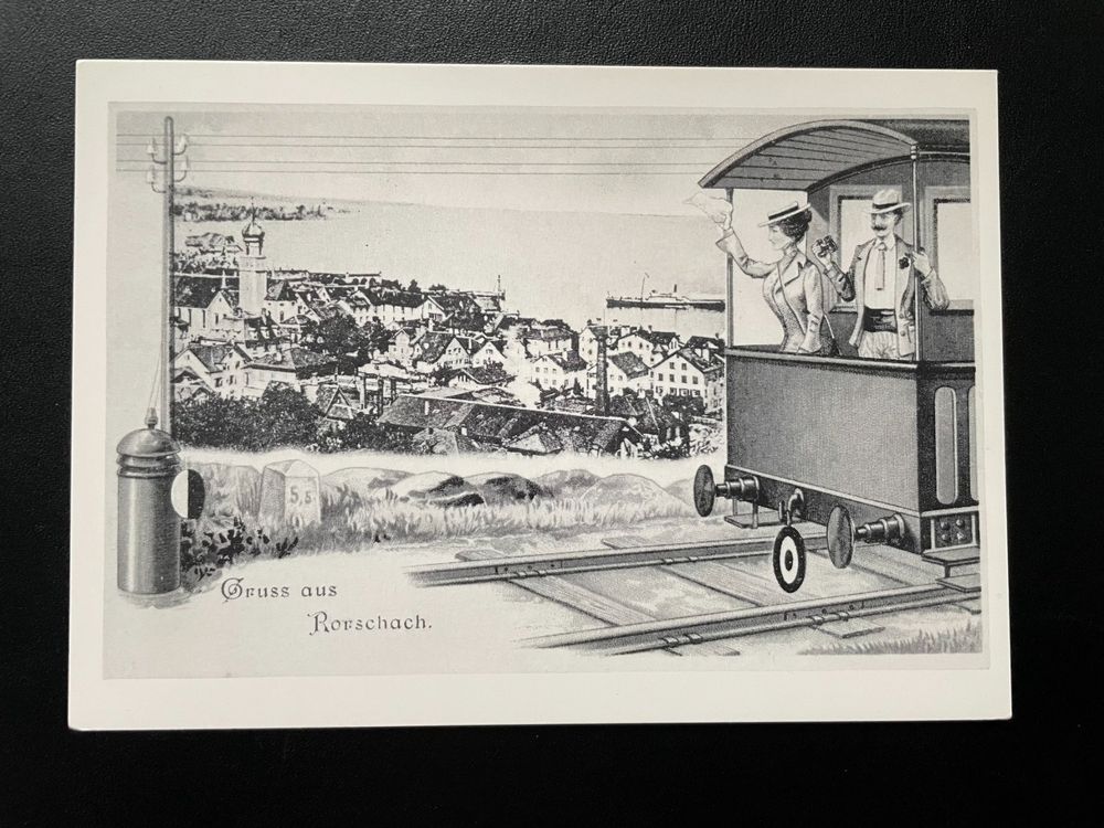 AK SG Gruss aus Rorschach (Reproduktion) (Gebraucht) in Thal für CHF 1 – mit Lieferung auf ...