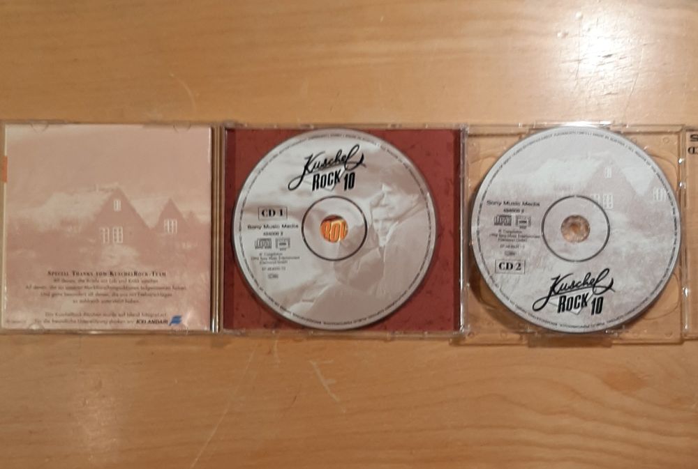 Kuschelrock 10, 2CD Bravo Kuschel Balladen Compilation 1996 (Gebraucht) in Schönenberg TG für ...