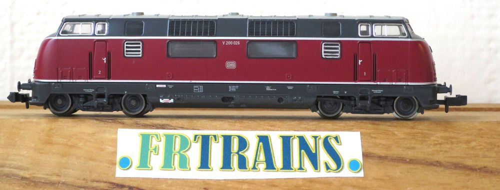 ROCO N 23432 DB MOTRICE DIESEL V 200 026 OVP (Neu (gemäss Beschreibung ...