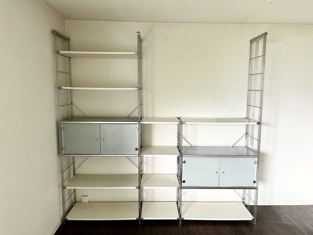 ZILO Regalsystem Metall verchromt – Design Peter Stjernberg (Gebraucht ...