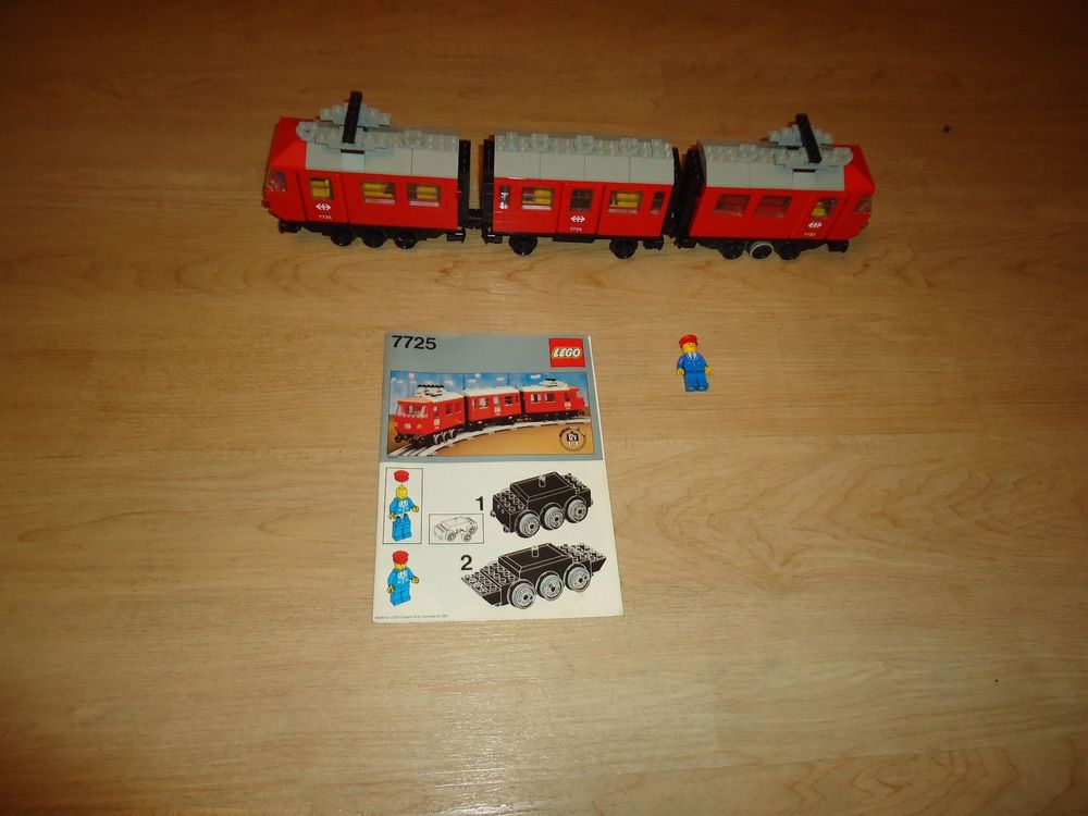 Lego 7725 Eisenbahn 12V Lok mit Wagen (Gebraucht) in Schattdorf für CHF ...