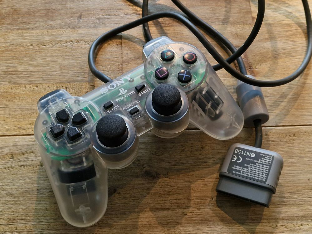 PS1 Original Controller Transparent-Sony SCPH-1200 (D'occasion) à ...