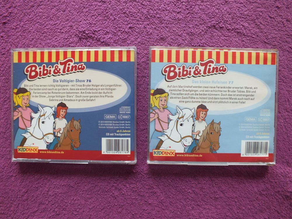 6 - Bibi & Tina - Hörspiel - CD´s (Gebraucht) in Müllheim Dorf für CHF ...