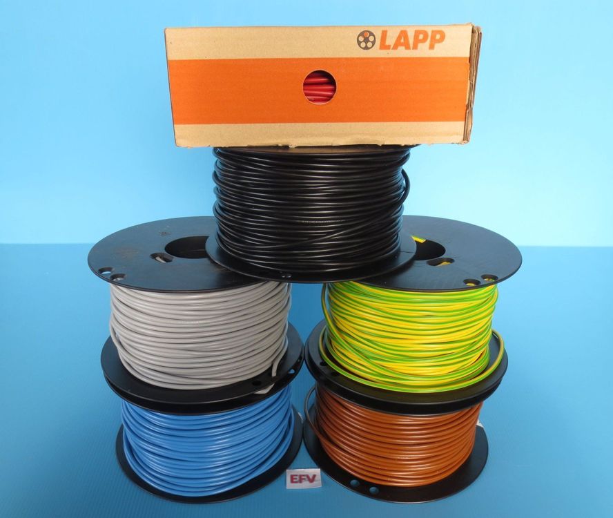 100m T-Litze 6mm2 verschiedene Farben (Neu und originalverpackt) in ...