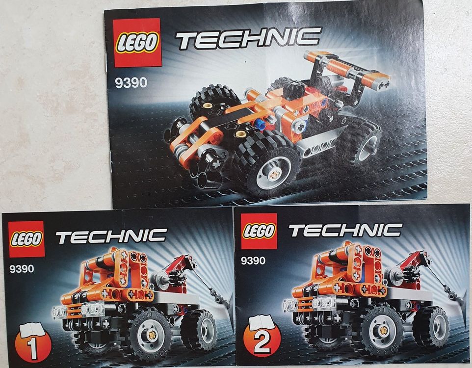 Lego 2 in 1, Rennwagen/Abschlepptruck 9390 | Kaufen auf Ricardo