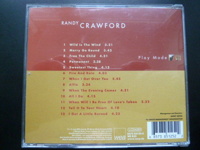 Randy Crawford - Play mode (vergriffen) | Kaufen auf Ricardo
