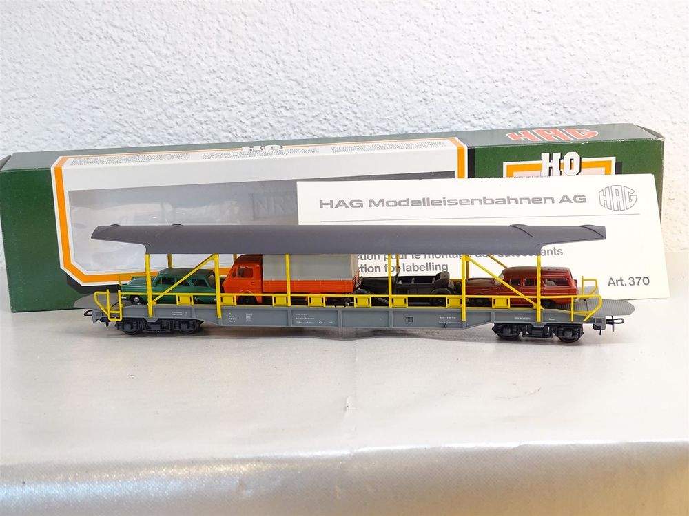 Hag 371 BLS Verladewagen, H0,GS,DC,OVP/2 | Acheter sur Ricardo