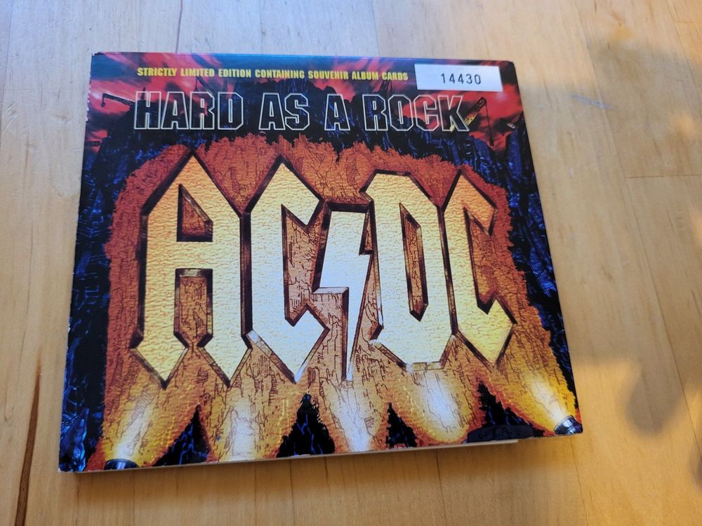 Rare AC/DC CD Single "Hard as a Rock" Collectors Edition | Kaufen auf ...