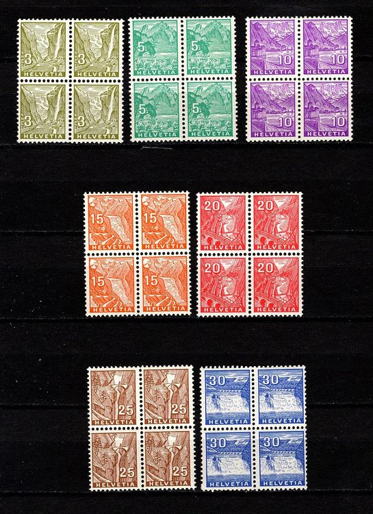 Landschaften Viererblocks ** (414) | Kaufen auf Ricardo