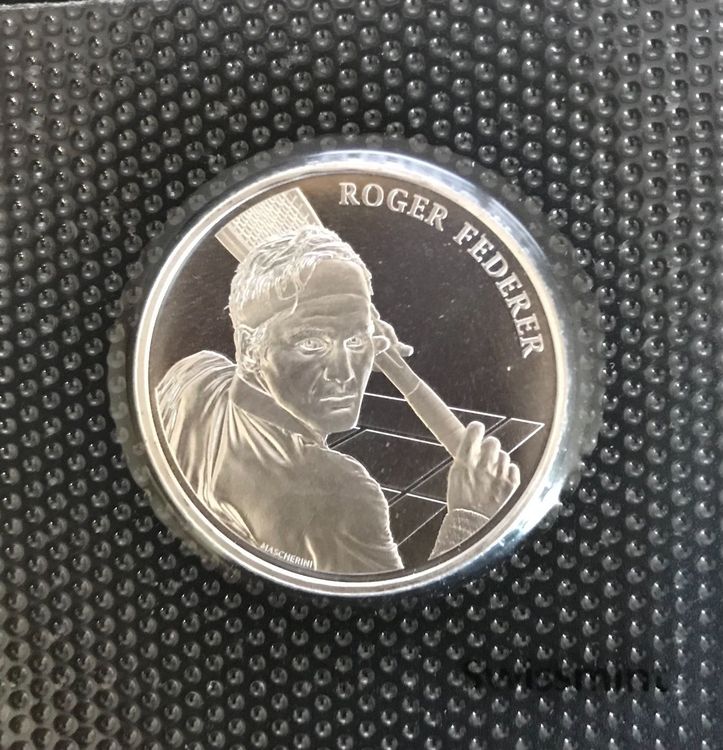 Roger Federer Gedenkmünze Fr. 20.- | Kaufen auf Ricardo