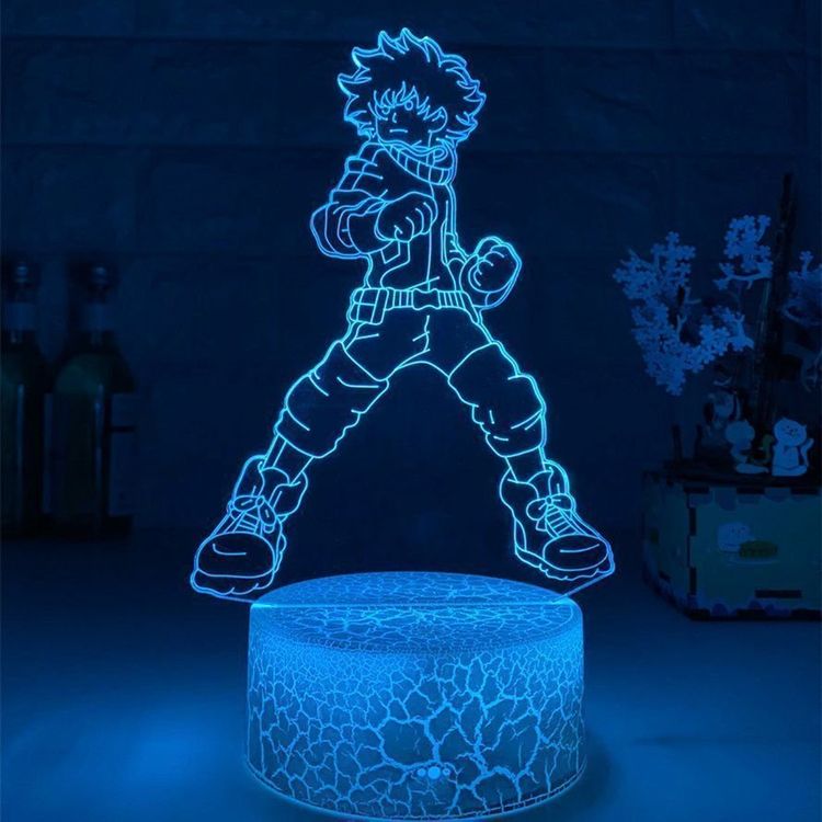 Anime 3D Led Lampe 16 Farben - Lzuku | Acheter sur Ricardo