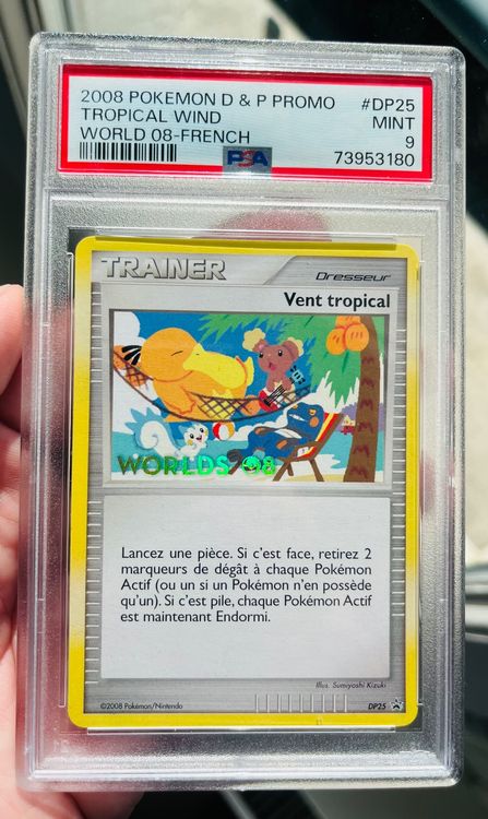 🏆WORLD CHAMPIONSHIP 2008🏆 PSA 9/10 Pokemon Tropical Wind (D'occasion) à ...