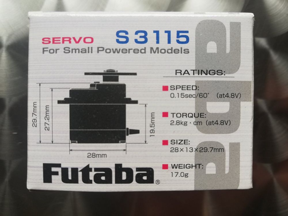 Servo Futaba S3115 (Neu und originalverpackt) in Flüh für CHF 19 – mit Lieferung auf Ricardo kaufen