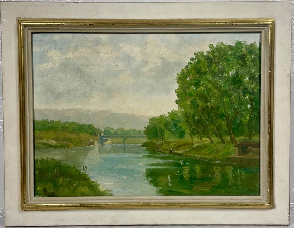 Alte Landschaft Gemälde unleserlich Signiert (Gebraucht) in Root für CHF 10 – mit Lieferung auf ...