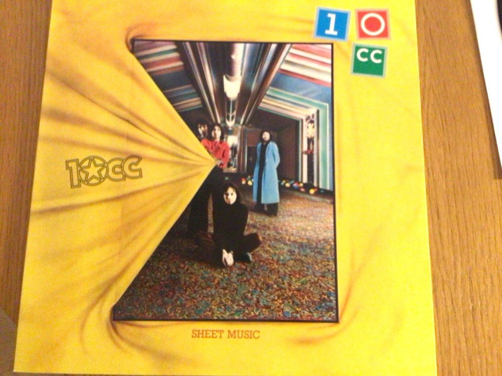 10CC, Sheet Music Lp 1974 | Kaufen auf Ricardo