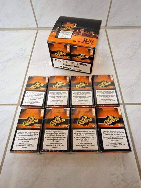 al Capone Sweet Cognac Zigarillos (Neu und originalverpackt) in ...
