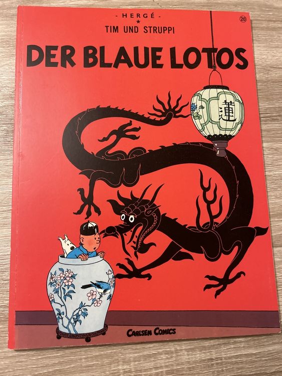 Tim und Struppi- Der blaue Lotos (Gebraucht) in Pully für CHF 9 – mit ...