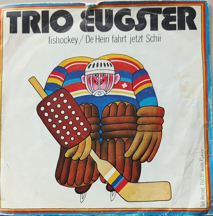 Vinyl-Single Trio Eugster - Iishockey / De Heiri fährt Schii (Gebraucht) in Langenthal für CHF 2 ...