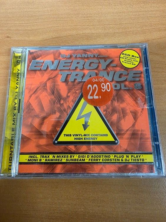 CD - DJ Yanny – Energy Trance Vol. 8 (Trance) (2000) (Gebraucht) in ...