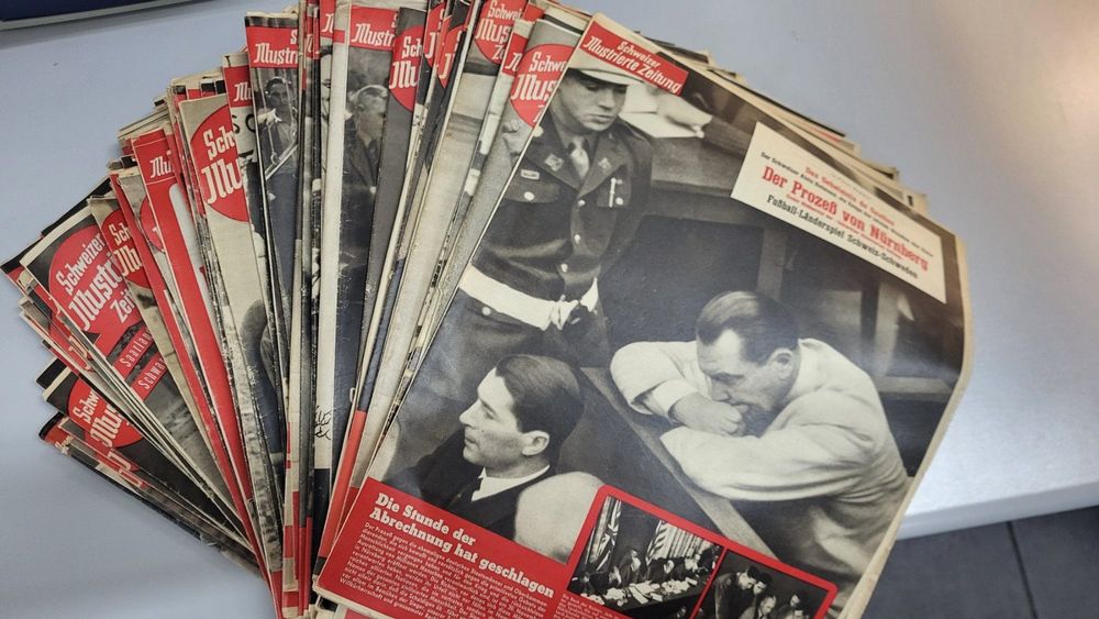 111 Schweizer Illustrierte Zeitungen 1944-1947 (Gebraucht) in Lömmenschwil für CHF 90 – nur ...