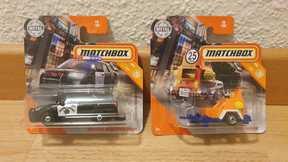 Matchbox 2016 Ford Interceptor Utility + Speed Trapper | Kaufen auf Ricardo