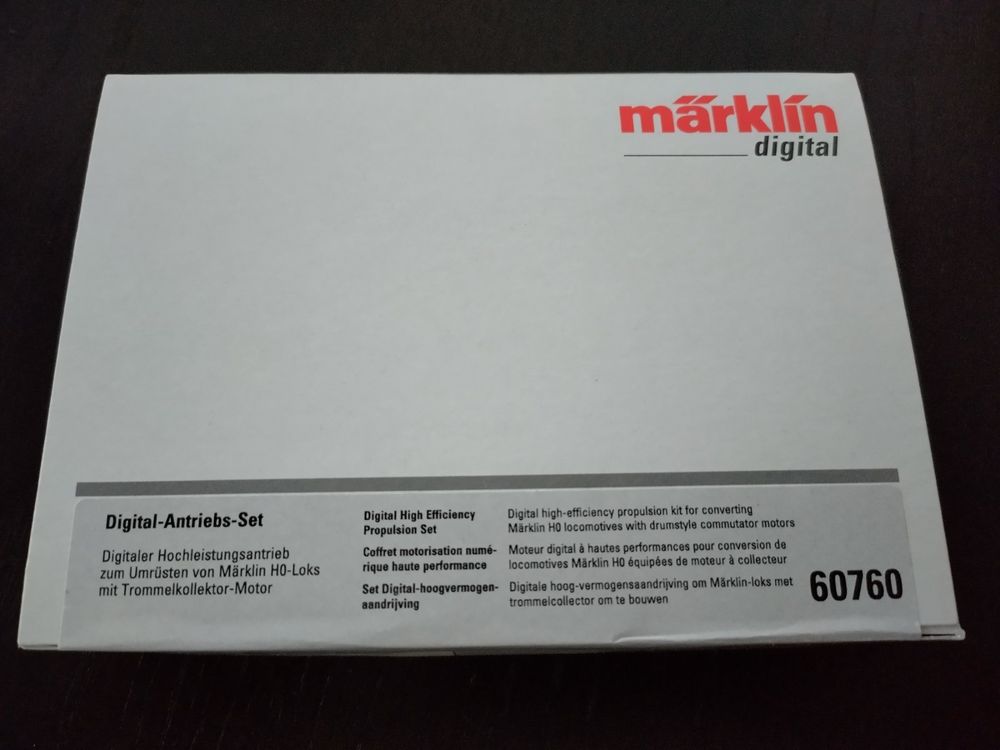 Märklin 60760 H0 Set Digital-Hochleistungsantrieb 2/2 (Neu und ...