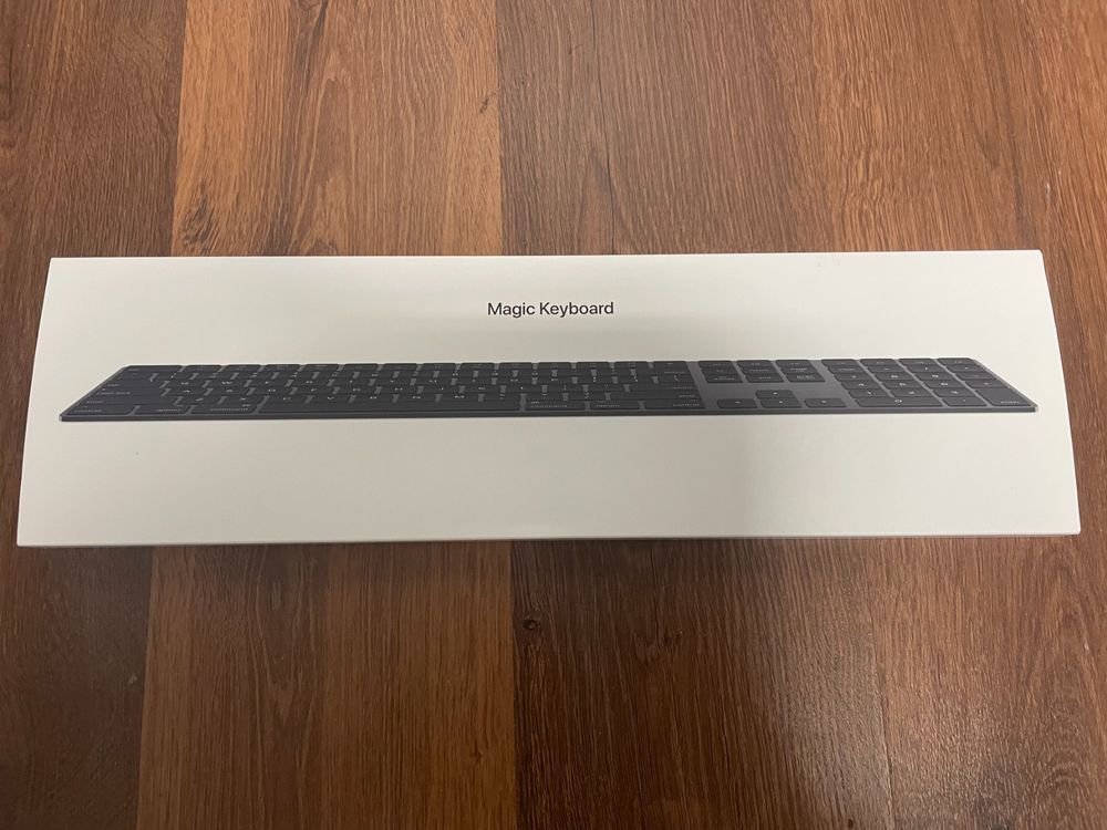 Apple Magic Keyboard mit Ziffernblock CH-Layout Space Grey | Kaufen auf ...