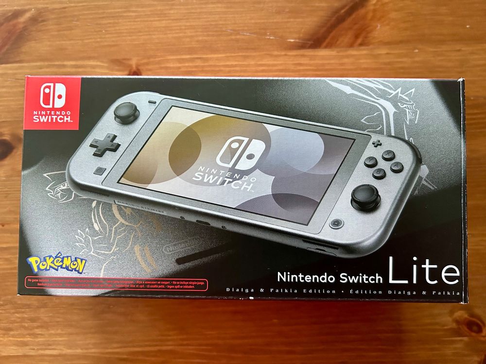 Nintendo Switch Lite Pokémon Dialga & Palkia Edition OVP (Neu (gemäss ...