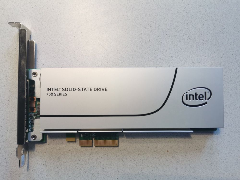 Intel 750 PCIe NVMe SSD 400GB, bootfähig (Gebraucht) in zürich für CHF ...