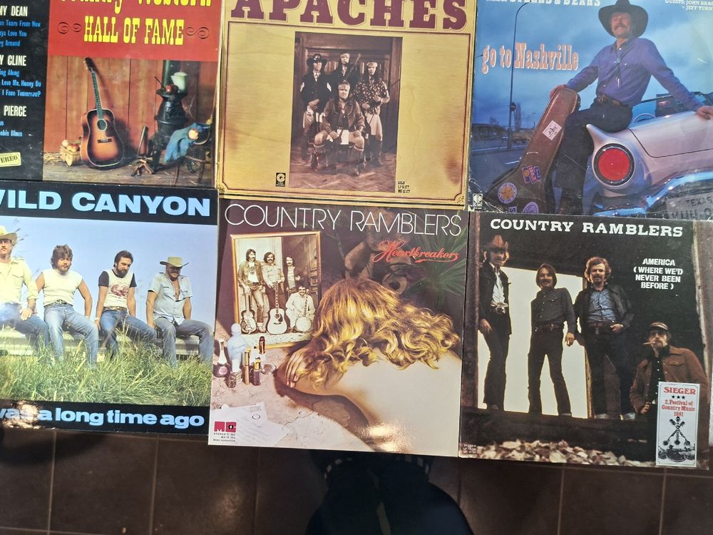 LP 10 Stück Country (Gebraucht) in Grindelwald für CHF 5 – mit ...