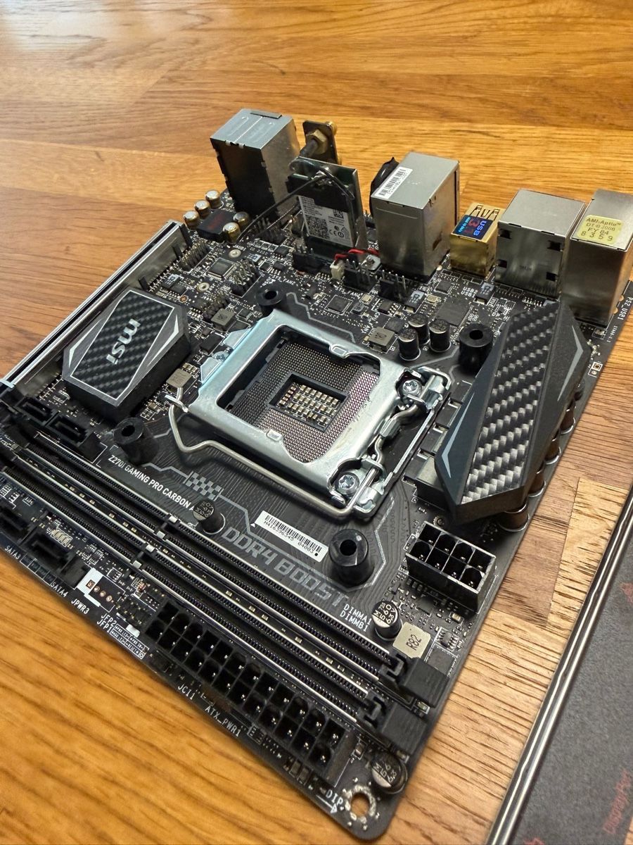 Mainboard MSI Z270I Gaming Pro Carbon AC - Mini-ITX - LGA115 (Gebraucht ...