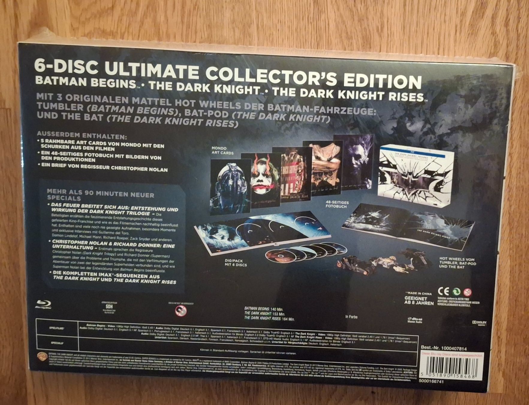 The Dark Knight Trilogy - Ultimate Collector's Edition (OVP) (Neu und ...