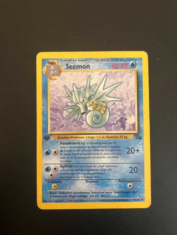 Seemon / 1. Edition / Fossile / Nr.42/62 / DE ab 1.- (Gebraucht) in ...