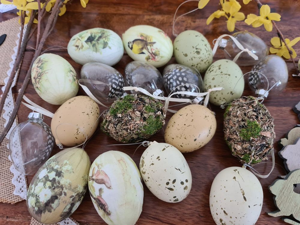 Ostern Dekorations Set Ostereier, Kücken, Girlande etc. | Kaufen auf Ricardo