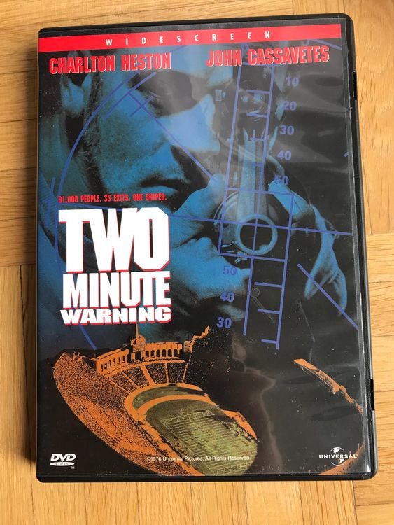 Two-Minute Warning - Zwei Minuten Warnung - DVD (Gebraucht) in Zürich ...