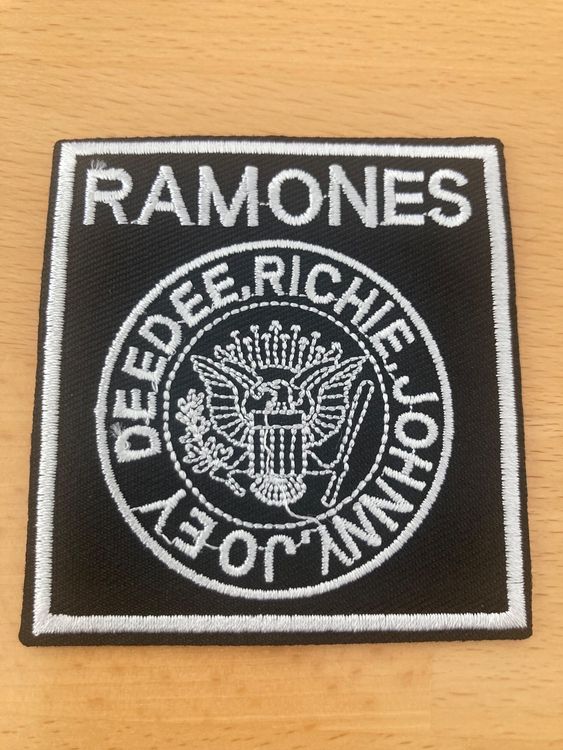 Ramones - Patch Aufnäher Metal Rock Band 6 | Kaufen auf Ricardo