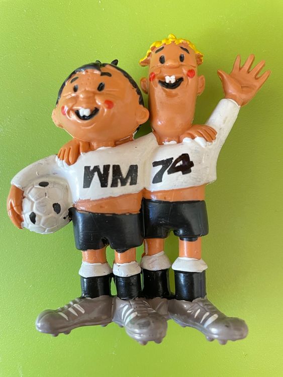 Tip & Tap WM 1974 Fussball Maskottchen GERRO PLASTIC (Gebraucht) in ...