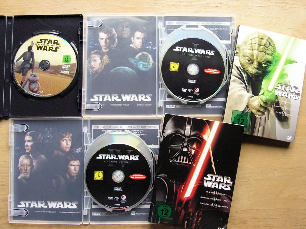 STAR WARS DVD COLLECTION I - VII | Kaufen auf Ricardo