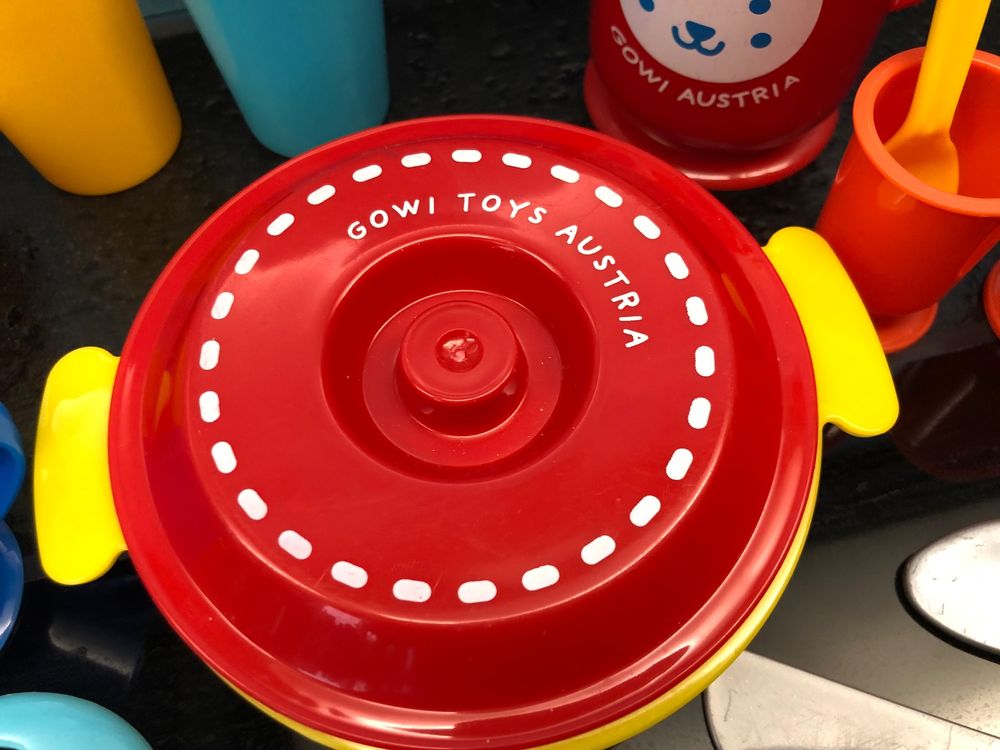 Gowi Puppengeschirr Küche Spielküche Geschirrset Vintagedeko (Gebraucht ...