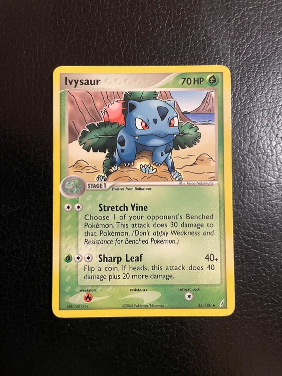 Ex Crystal Guardians Ivysaur 35/100 Ab 1 | Kaufen auf Ricardo