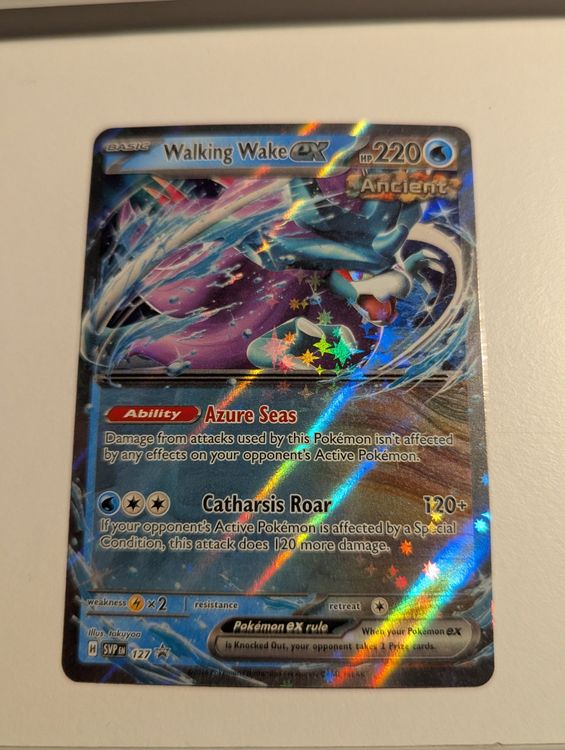 Pokemon Walking Wake ex ex SVP 127 Promo Card (Gebraucht) in Hünenberg ...