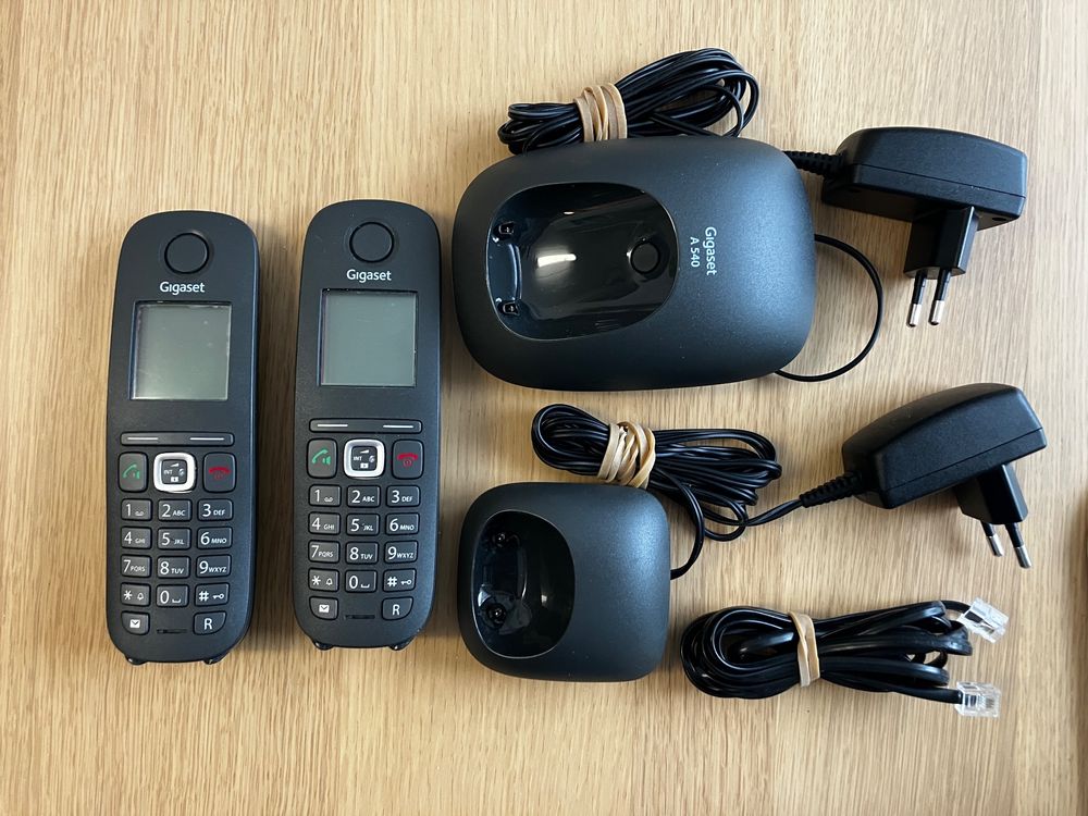 Funktelefon, Gigaset A540, 2 Stationen (Gebraucht) in Bonstetten für CHF 10 – mit Lieferung auf ...