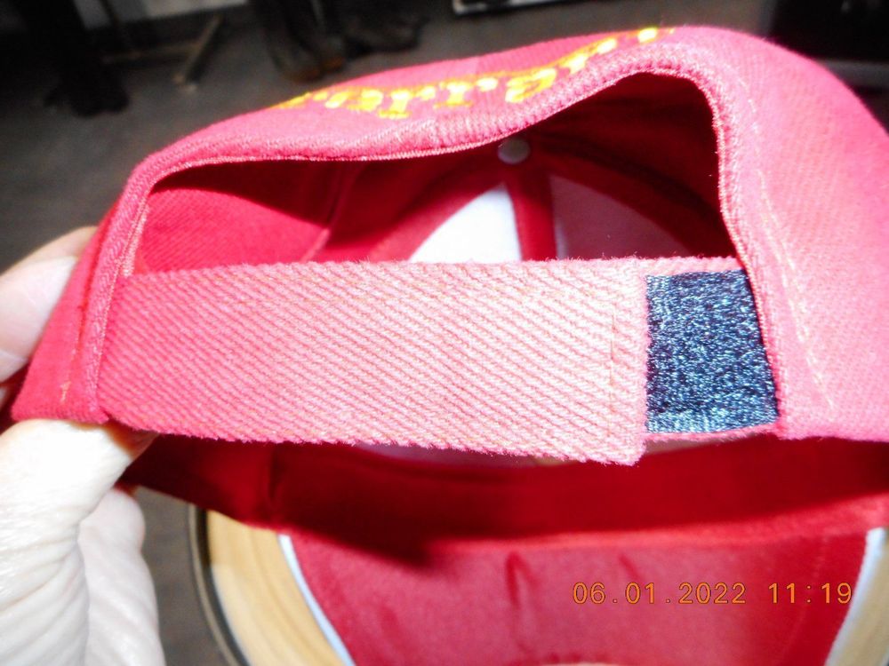 FERRARI Mütze Fan Base CAP gesticktes Logo (Neu (gemäss Beschreibung ...