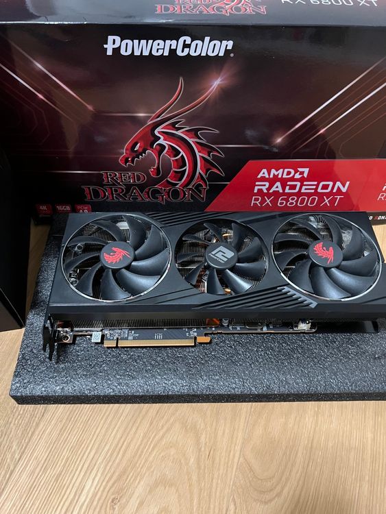 PowerColor AMD Radeon RX 6800XT Red Dragon 16GB (Gebraucht) in Reinach ...