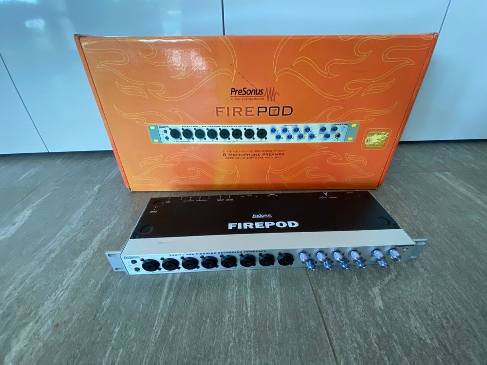 Firewire Audio-Interface, Presonus Firepod (Defekt) in Fürigen für CHF ...