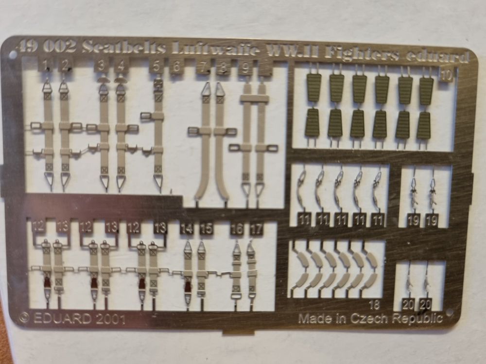 EDUARD 49 002 1:48 LUFTWAFFENGURTEN | Kaufen auf Ricardo